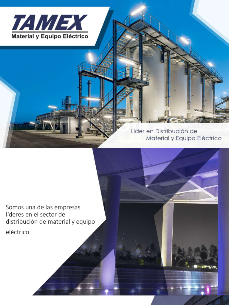 Presentación Tamex - Toluca | PDF | Ingenieria Eléctrica | Uso eficiente de energía