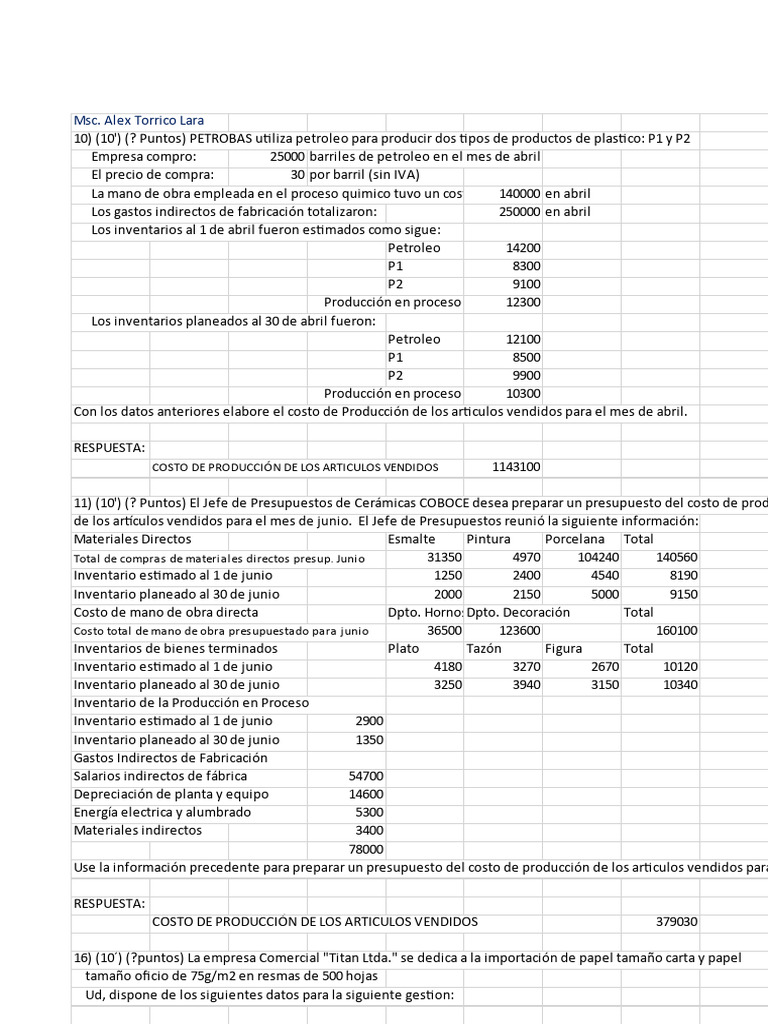 3.presupuesto de Inv - Finales, C.Prod - Art.vend., E.R.P - Practicas ... 3.presupuesto de Inv - Finales, C.Prod - Art.vend., E.R.P - Practicas ...