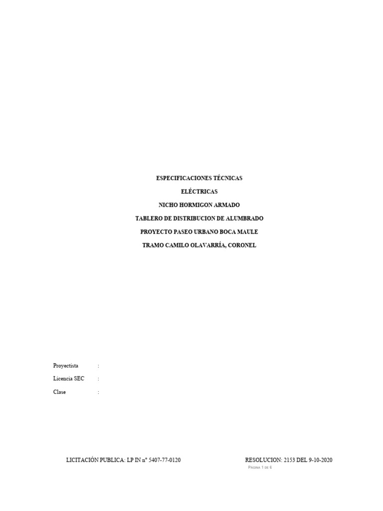 E.E.T.T. Eléctricas Nicho Tda | Descargar gratis PDF | Aislador ...