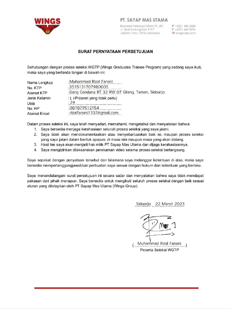 Informed Consent WGTP 2023 Signed | PDF