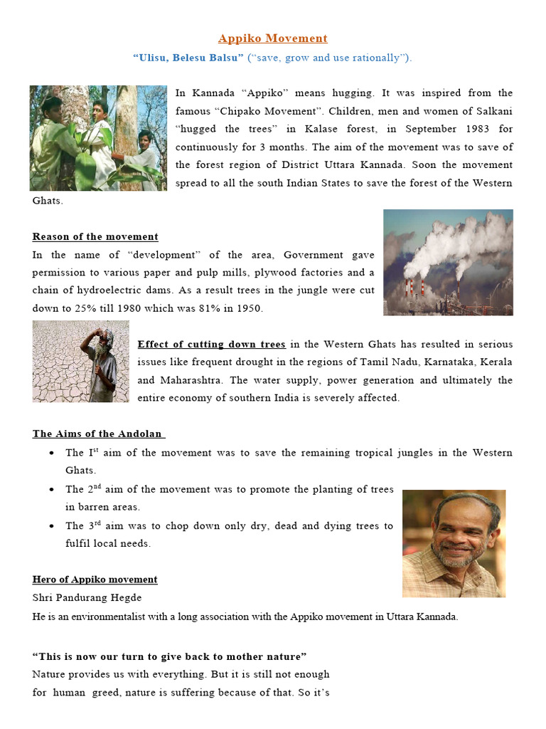 The Appiko Movement - 2 | PDF