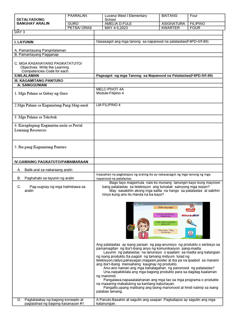 Q4 Fil. 4 May 4-5 2023 | PDF