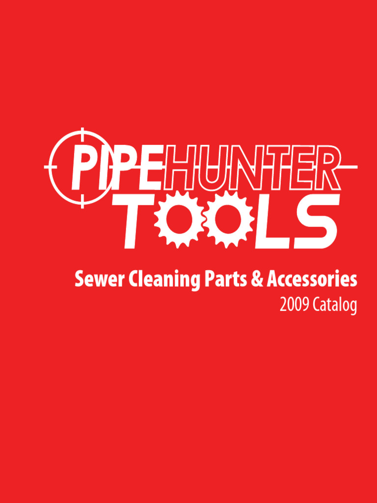 Sewer Cleaning Parts & Accessories - PipeHunter Equipment | PDF | Jet ...