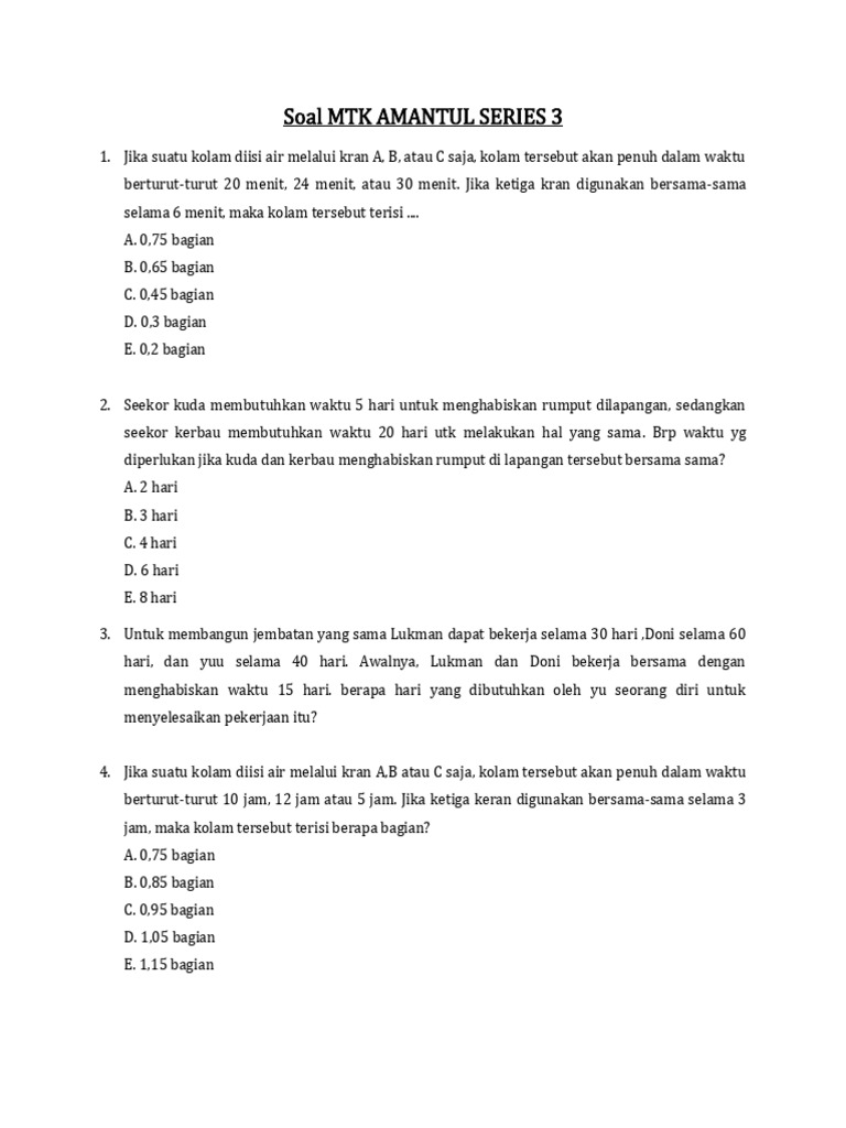 Pe Er Matematika BTB 2 | PDF