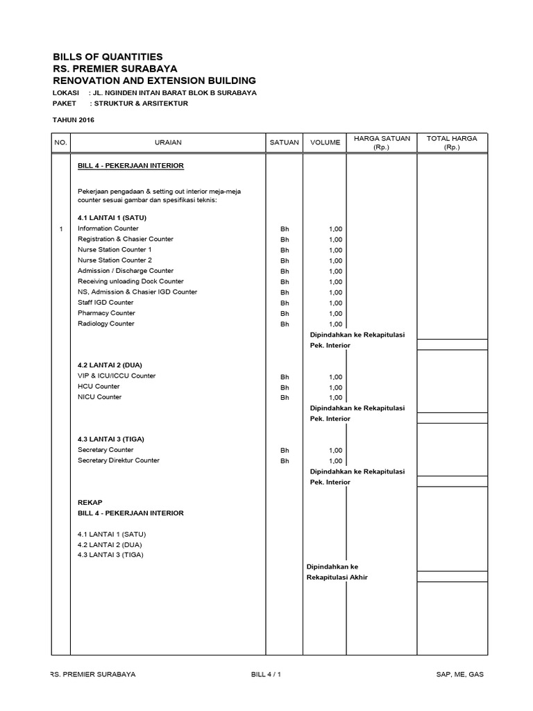 Bill 4 Interior | PDF