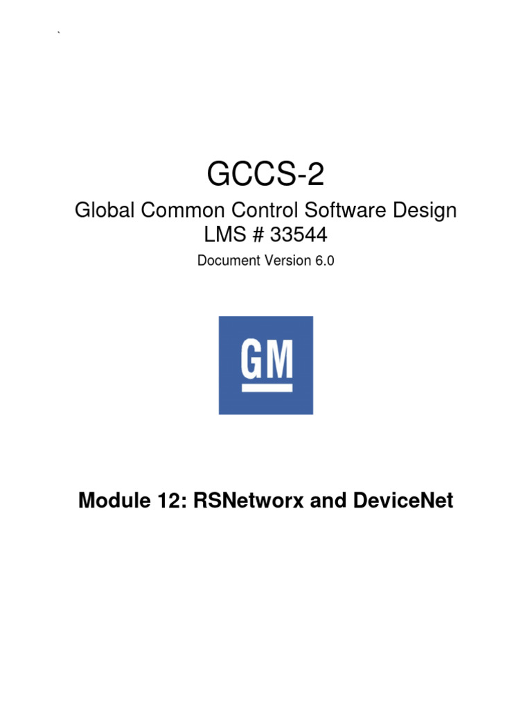 GCCS2 CommonTask Module12 Rev6.0 | PDF | Computer Network | Input/Output