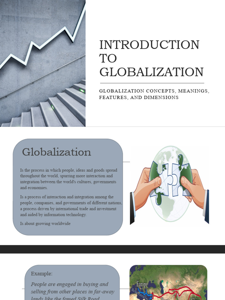 Introduction To Globalization | PDF | Globalization | Trade