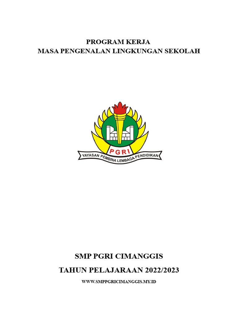 Program MPLS SMP PGRI Cimanggis | PDF | Karier & Perkembangan ...