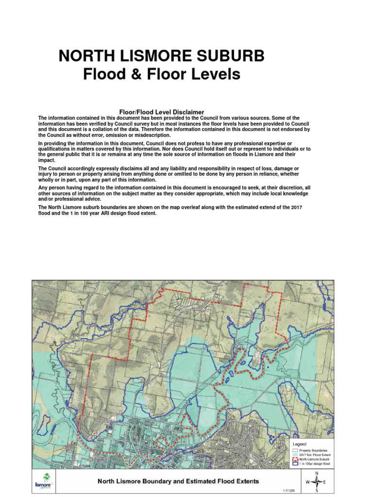 North Lismore Flood & Floor Levels | PDF