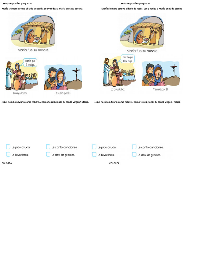 Fichas de Religion | PDF