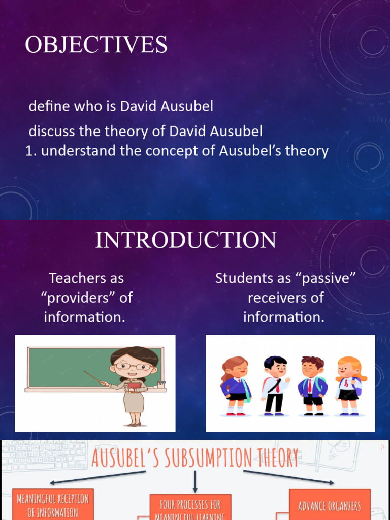 David Ausubel | PDF | Knowledge | Learning