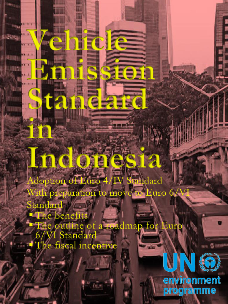 Annotation Vehicle Emission Standard in Indonesia 2020 | PDF | Air ...
