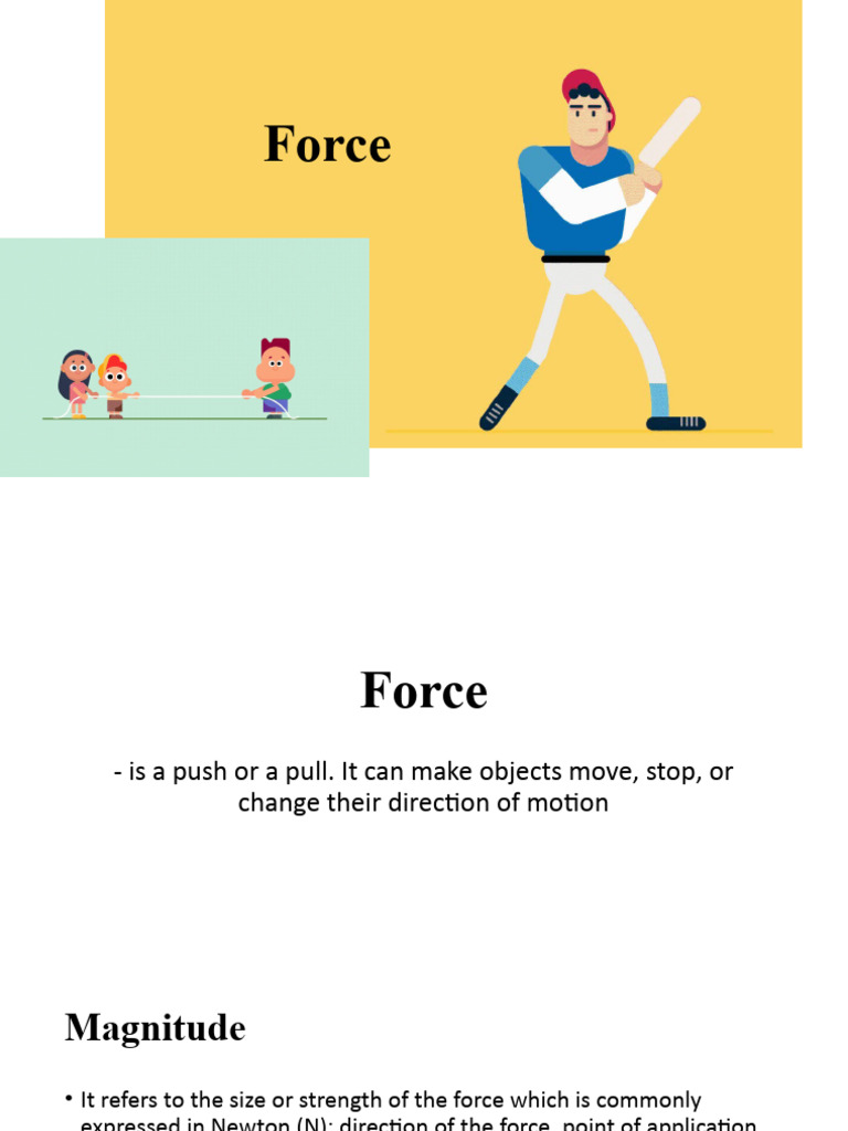 Contact and Noncontact Force | PDF