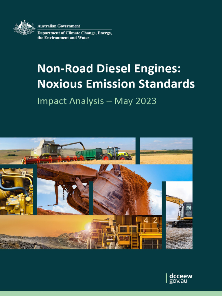 Non-Road Diesel Engines Noxious Emission Standards Impact Analysis ...