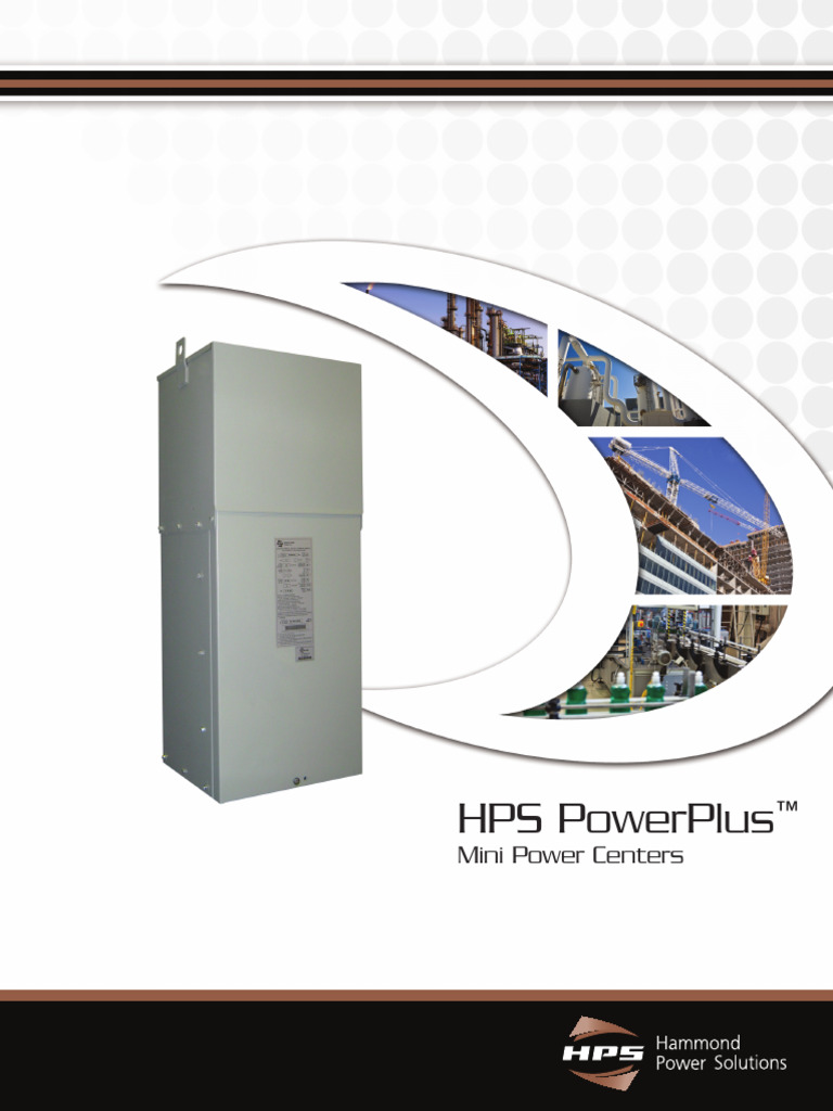HPS PowerPlus Mini Power Center Brochure | PDF | Transformer | Building ...
