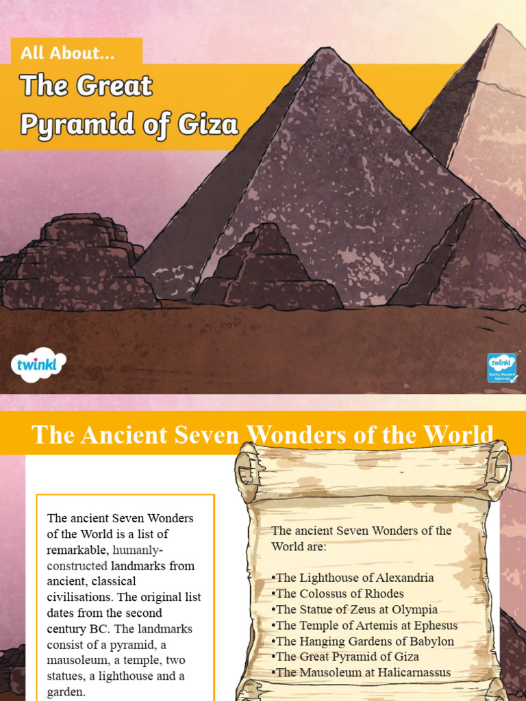 T TP 2660722 ks2 All About The Great Pyramid of Giza Powerpoint - Ver ...