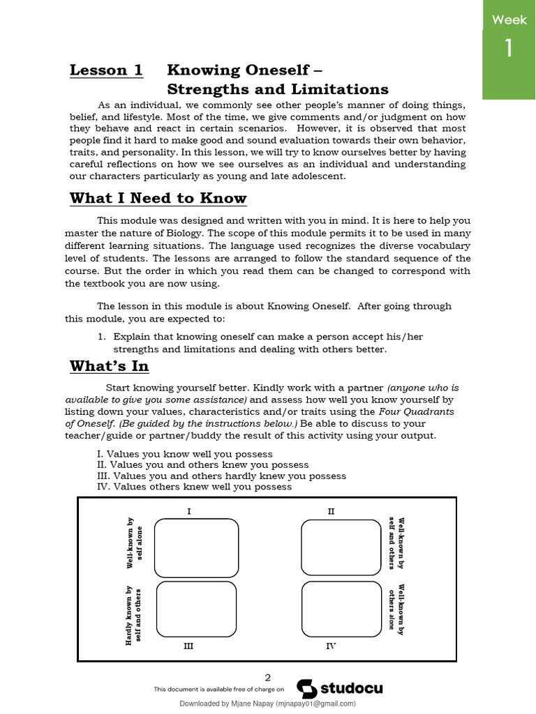 Adolescent Self-Discovery Guide | PDF | Adolescence | Behavior