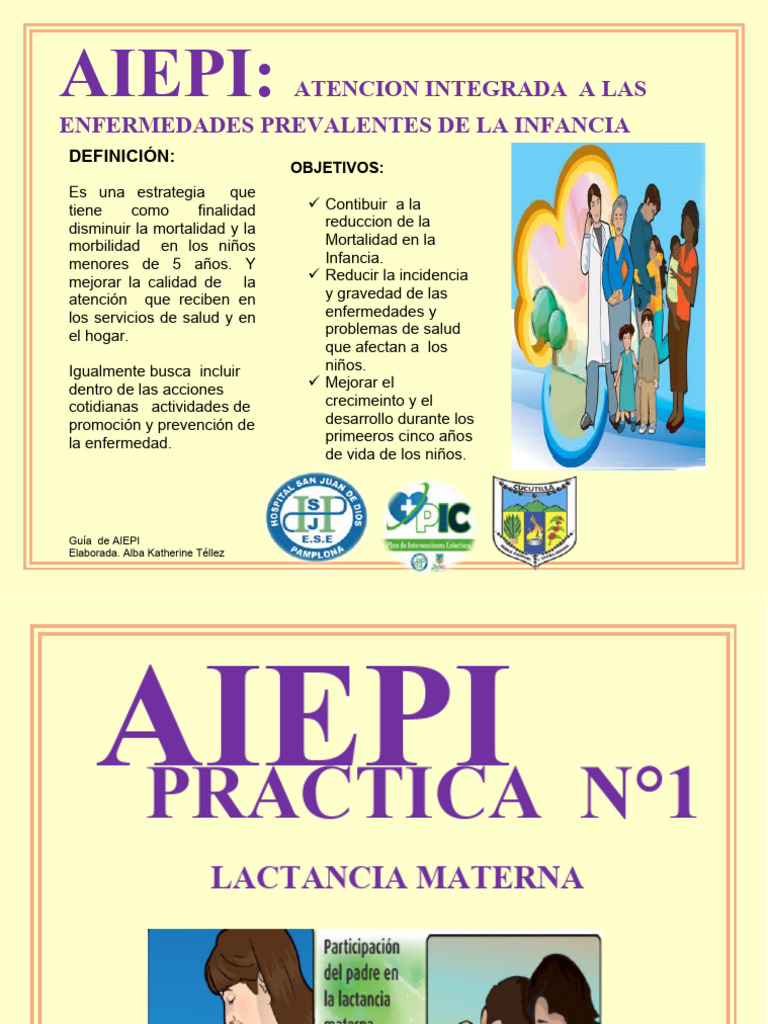 Guia de Practicas Aiepi | PDF | Amamantamiento | El embarazo