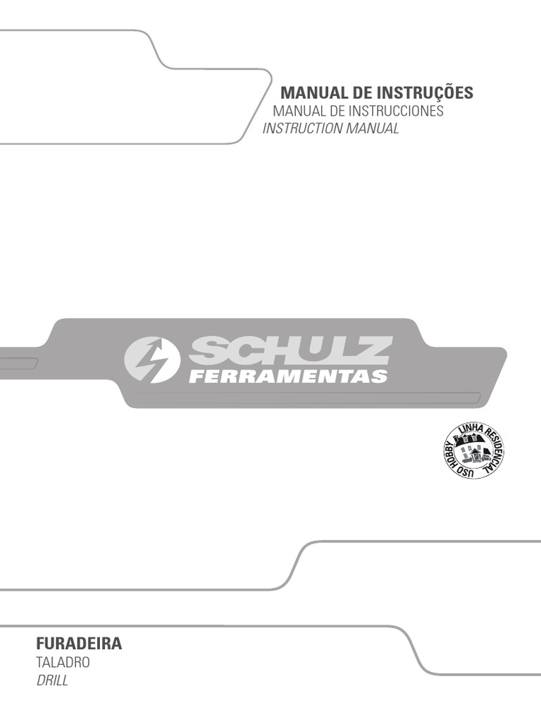025.1009 0 Manual Furadeira de Impacto Schulz 500W Plus Rev.01 08.17 ...