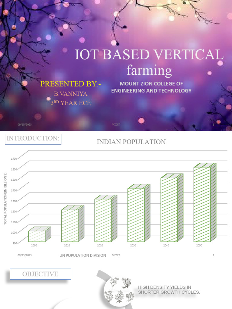 Iot Based Vertical Gardening | PDF | Hydroponics | Agriculture