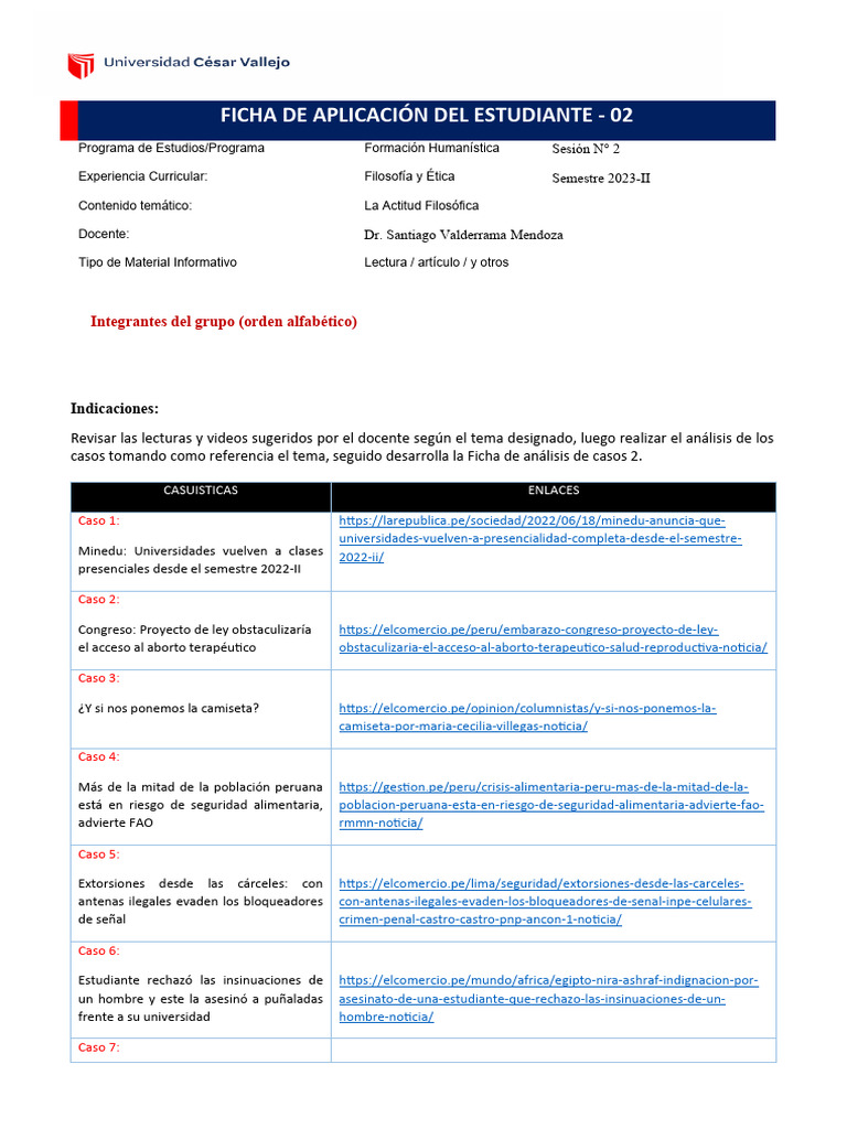 Ficha de Aplicación 02 SVM | PDF