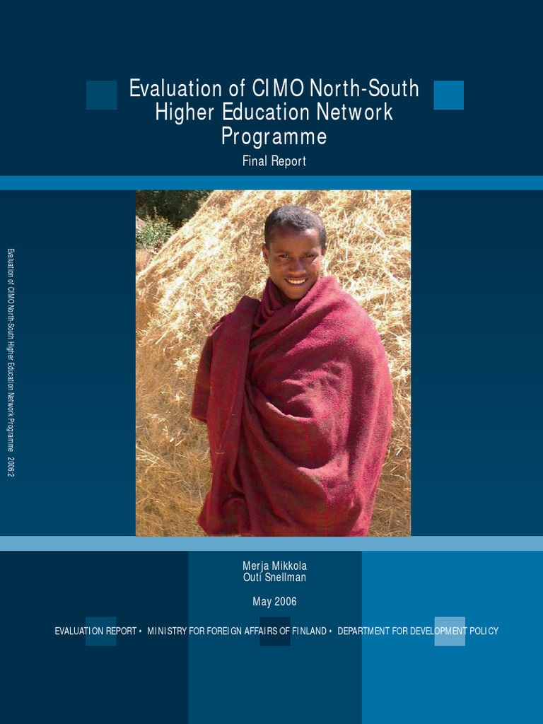 Evaluation of CIMO North-South Higher Education Network Programme | PDF ...