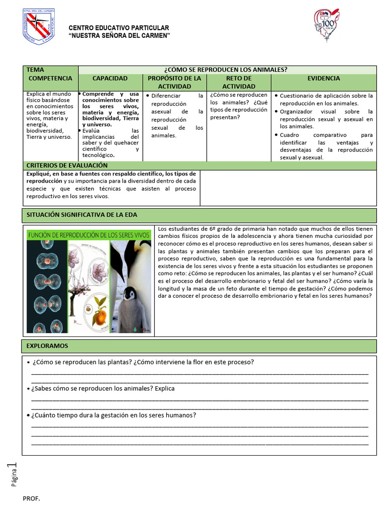 Como Se Reproducen Los Animales | PDF | Reproducción | Sexo