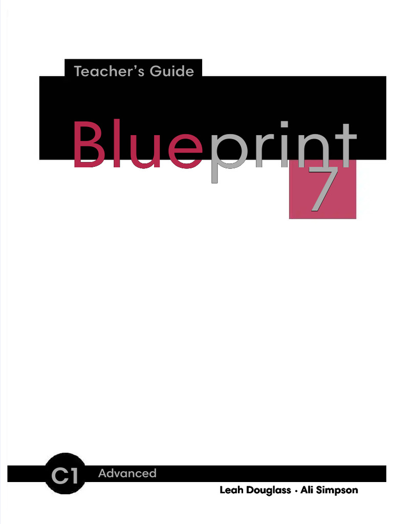 Blueprint 7 Student Book Teachers Guide | PDF | Scribd | E Commerce