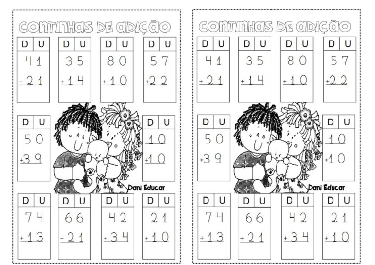 Matematica Contas Adição | PDF