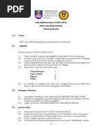 Rules and Regulations MLBB Tournament | PDF