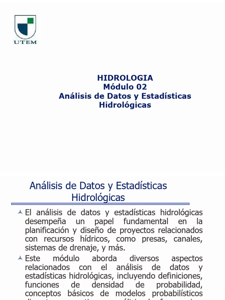 Hidrología Clase 02 | Descargar gratis PDF | Probabilidad ... Hidrología Clase 02 | Descargar gratis PDF | Probabilidad ...