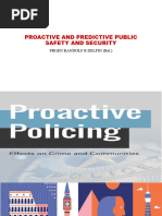 Proactive vs. Reactive Policing Explained | PDF