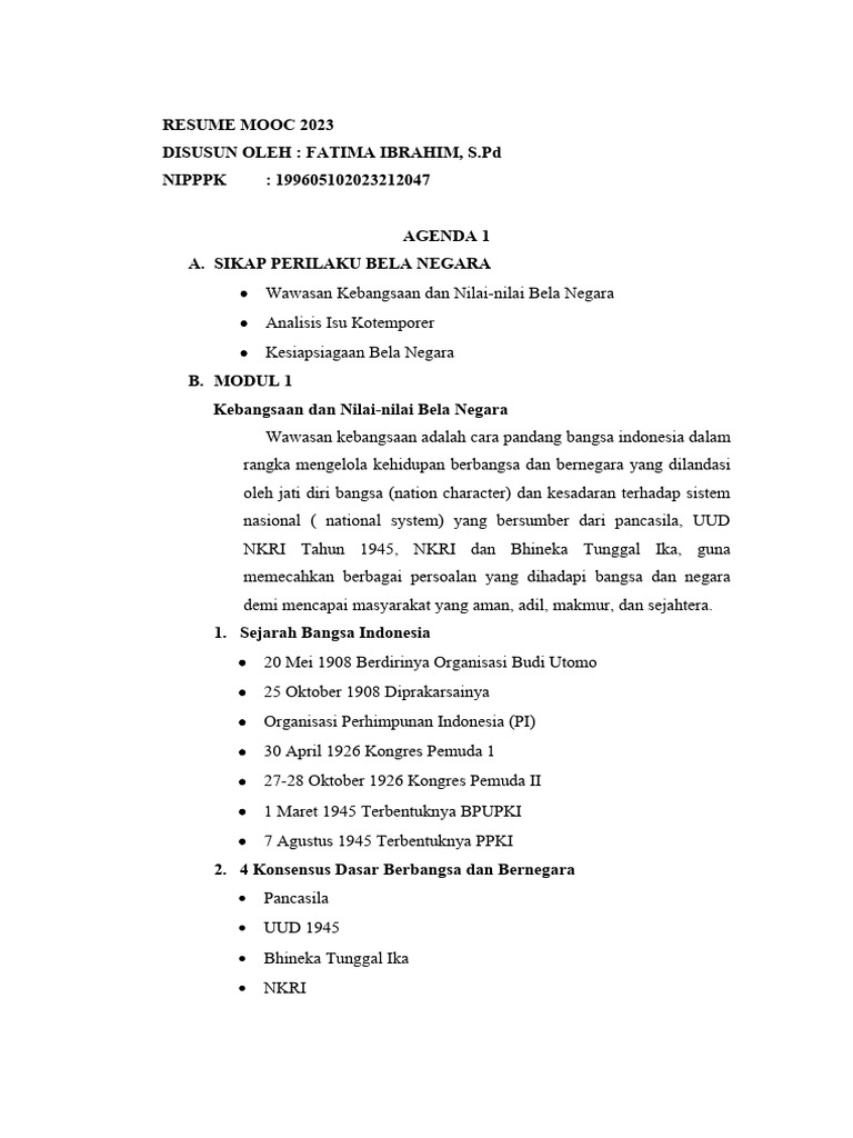 Resume Mooc 2023 | PDF