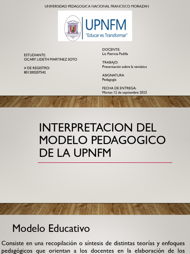 Presentacion de La Tematica | PDF | Enseñando | Maestros