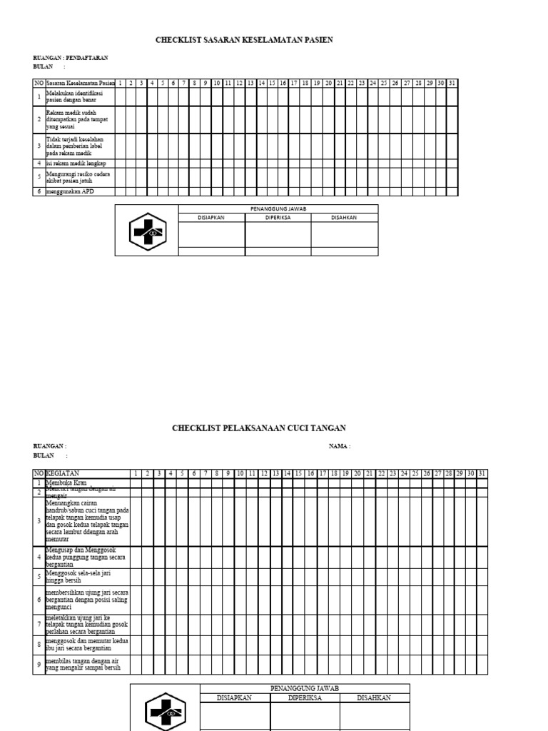 CHECLIST Apar | PDF
