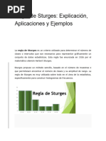 2 Regla de Sturges - Fórmula, Ejemplo y Calculadora | PDF
