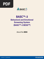 Bas3 Sample Parent Report School Age | PDF | Autism Spectrum | Cognition
