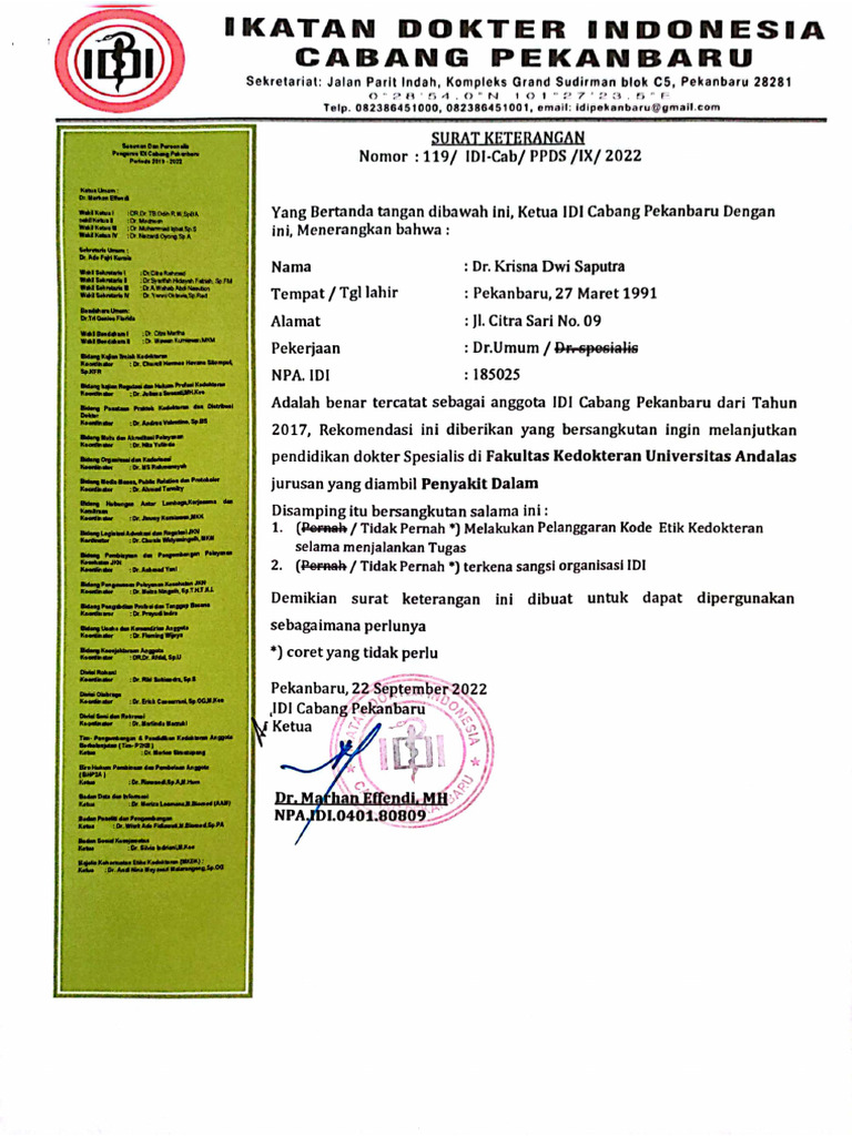 3.rekomendasi IDI DR - Krisna (Unand) | PDF