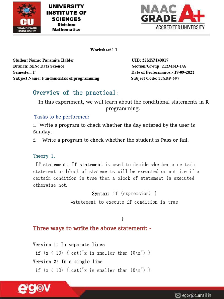 Fop 1.3 (22MSM40017) | PDF | Computer Engineering | Software