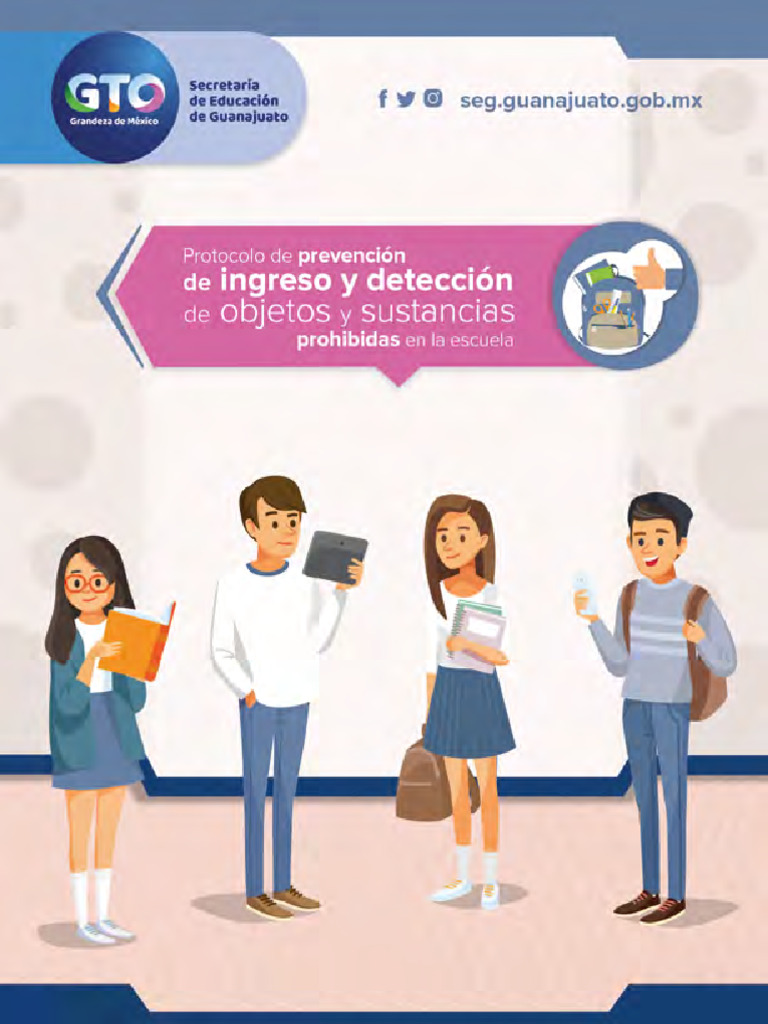 Protocolo de Prevención de Ingreso y Detección de Objetos y Sustancias Prohibidas en La Escuela ...