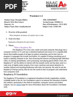 Raspberry Pi 4 Model B Datasheet | PDF