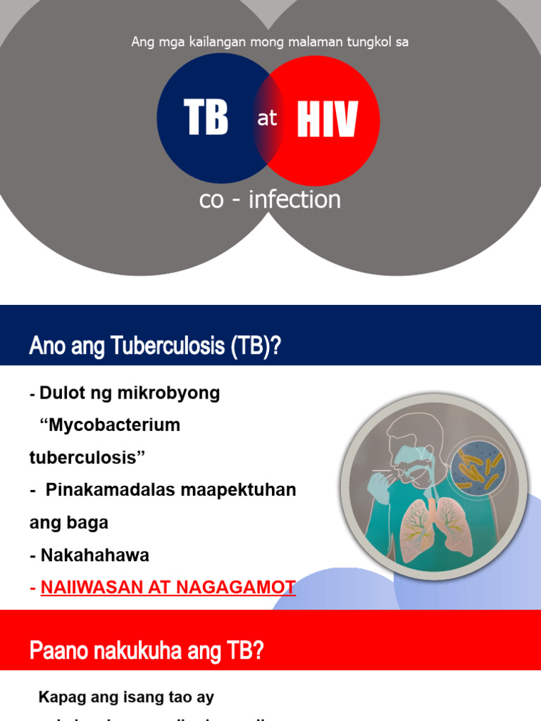 HIV and TB Co-Infection | PDF