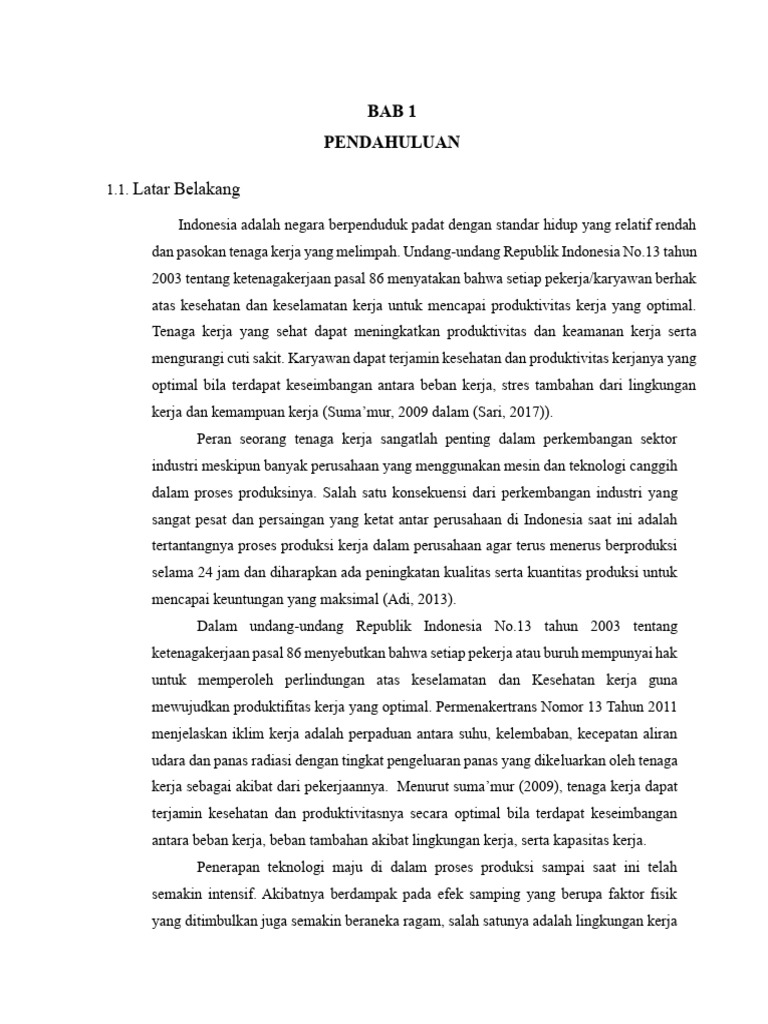 Pengukuran Iklim Kerja dan ISBB | PDF