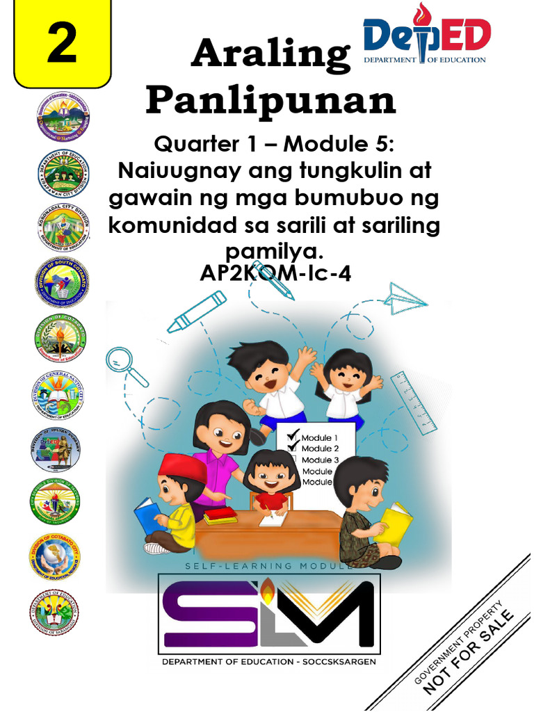 Ap - 2 - q1 - Mod5 - Of8 - Naiuugnayangtungkulinatgawainngmgabumubuo NG Komunidad Sa Sarili at ...