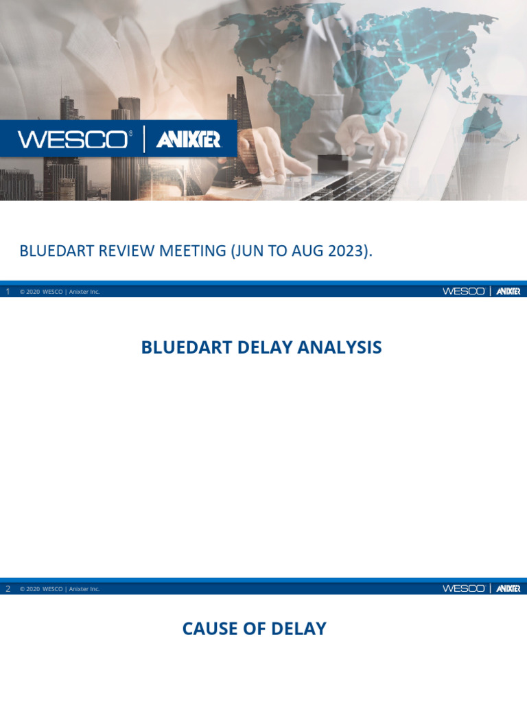 Bluedart Review Meeting Sep 2023 | PDF