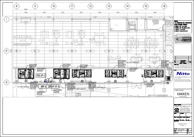 Machine Layout Plan 1fl-Ab-M-501-10.02 | Download Free PDF | Electrical ...