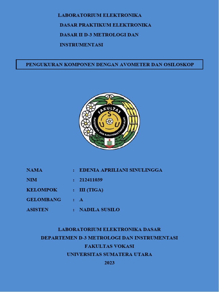 JJ Edenia Jdul 1 Osiloskop Acc Lengkap | PDF