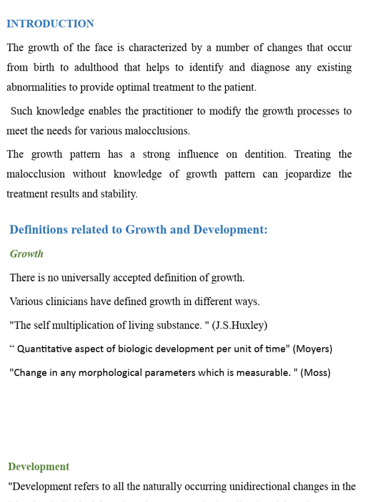 Theories of Growth Ppt | PDF | Bone | Osteoblast