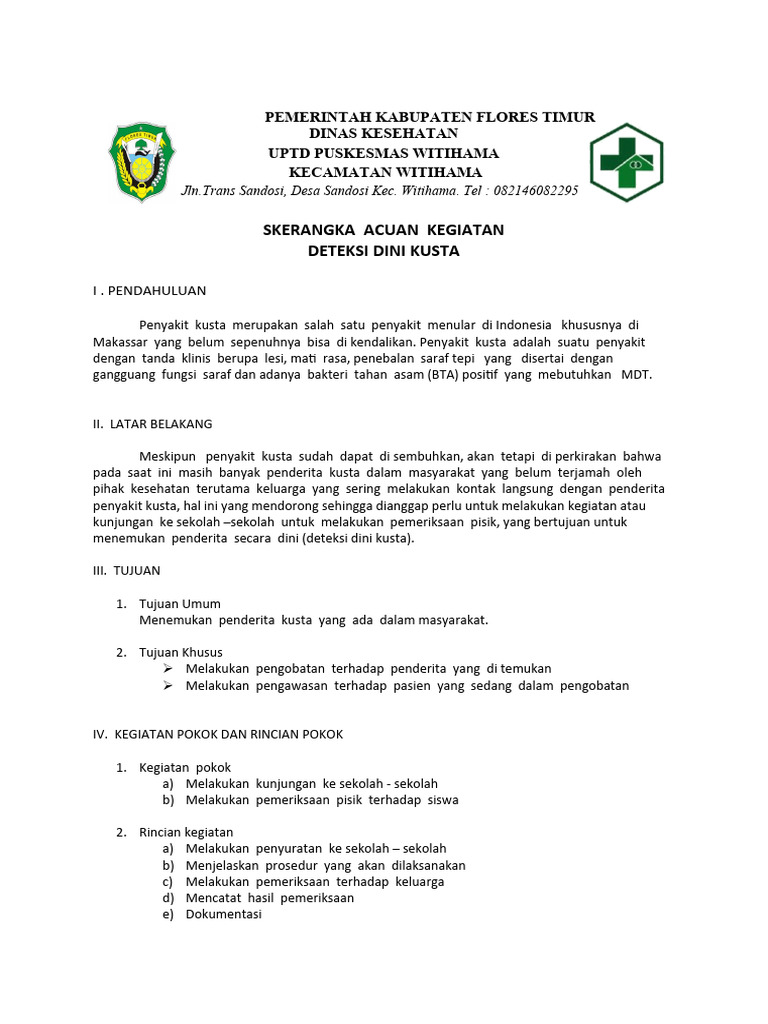 Kak Deteksi Dini Kusta | PDF