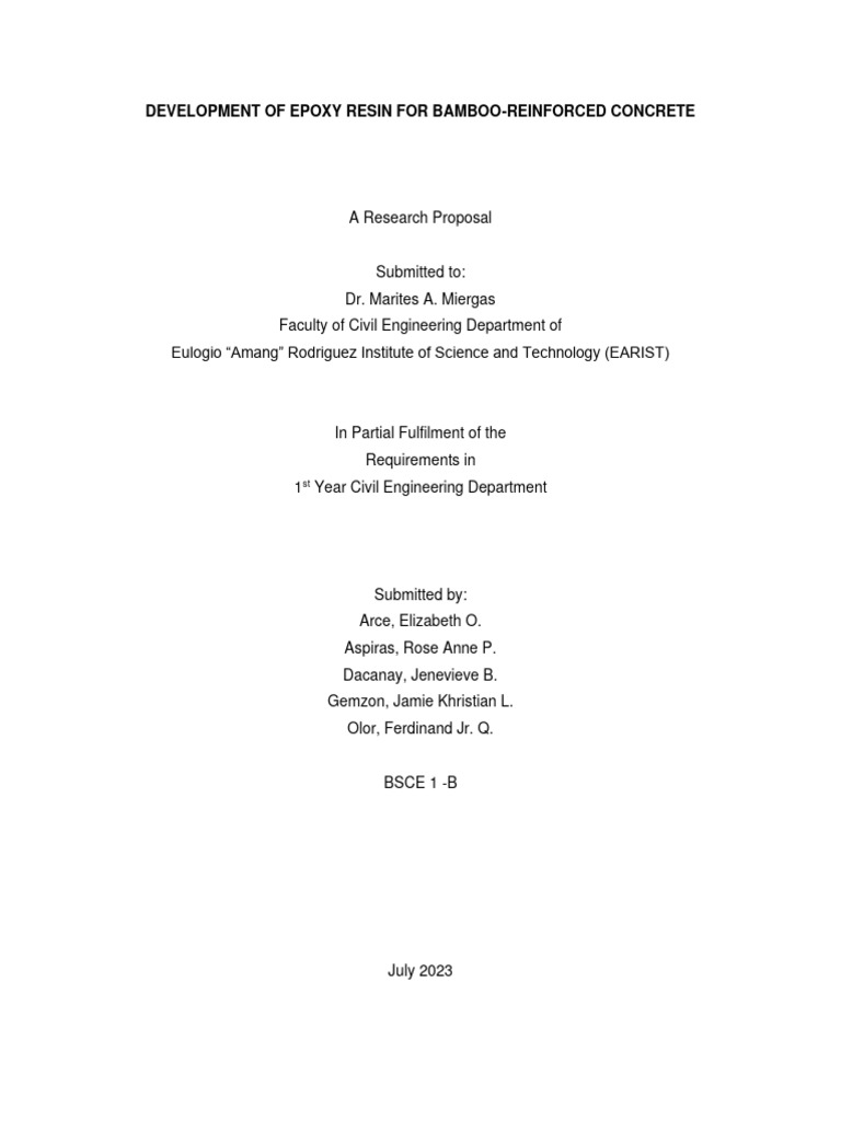 Research Manuscript Draft Pdf Composite Material Reinforced Concrete